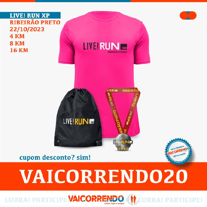 LIVE! RUN XP - RIBEIRÃO PRETO